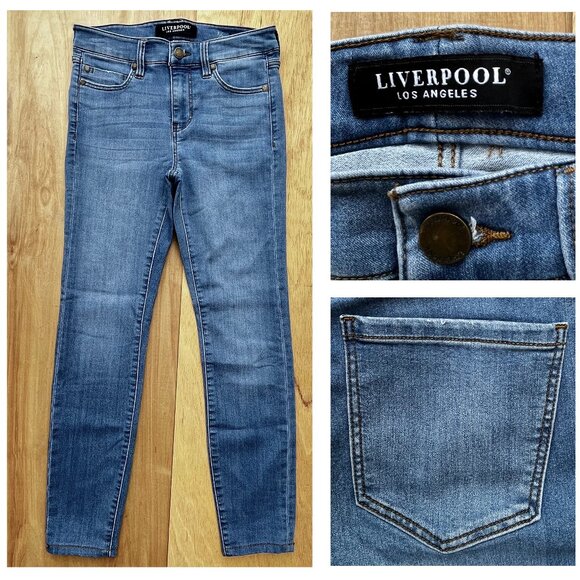 Liverpool Jeans Company | Jeans | Liverpool The Ankle Skinny Womens ...
